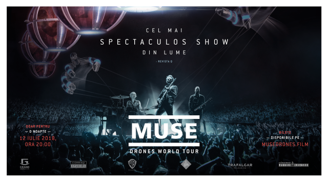 "Muse: Drones World Tour", film cu imagini spectaculoaase din drone ...